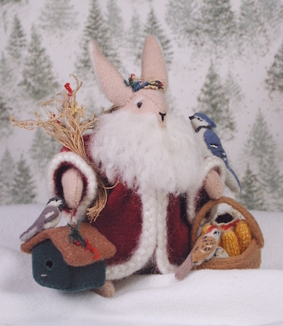 Alice's Animals - Christmas - Bird Santa